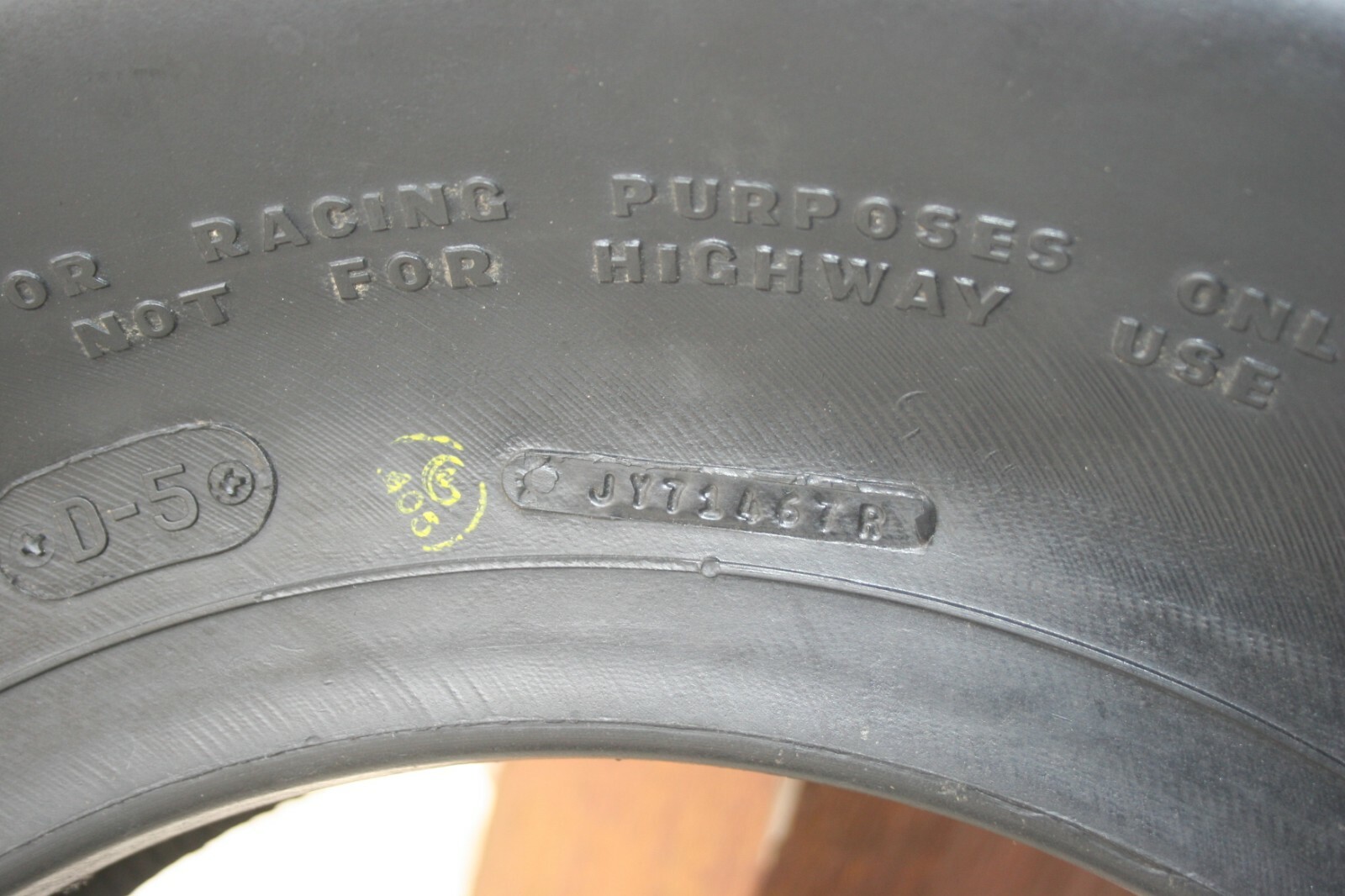 NOS Vintage Goodyear Blue Streak 7.00/7.50 X 14 Drag Slicks original ...