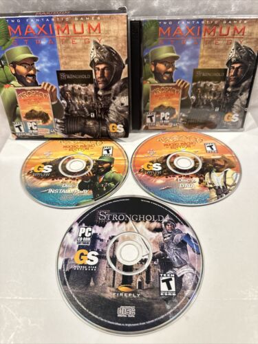 Maximum Strategy: Tropico Mucho Macho Edition and Stronghold PC Games 3 Disc Set 778399005059 | eBay