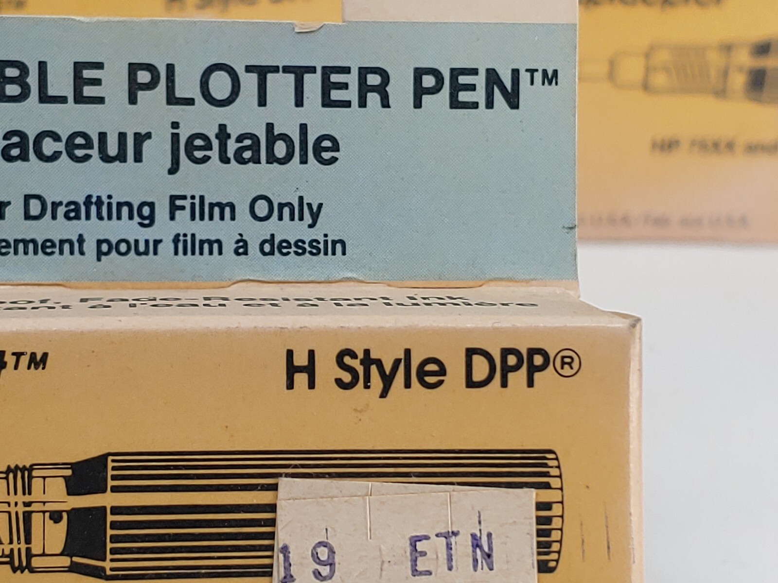 7 New Old Stock KOH-I-NOOR Disposable Plotter Pen Rapidograph H Style ...