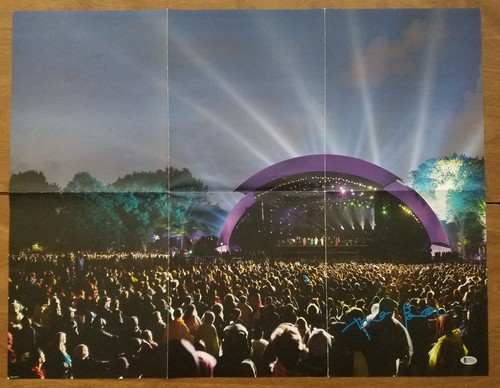 Andrea Bocelli Signed 23x29.5 Poster Italian Opera Singer Songwriter ...