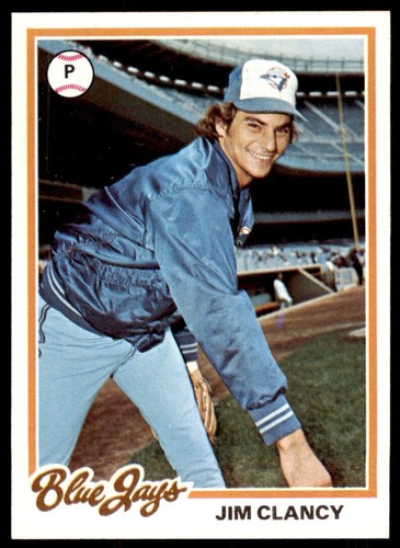 1978 TOPPS JIM CLANCY TORONTO BLUE JAYS #496 (100) | eBay