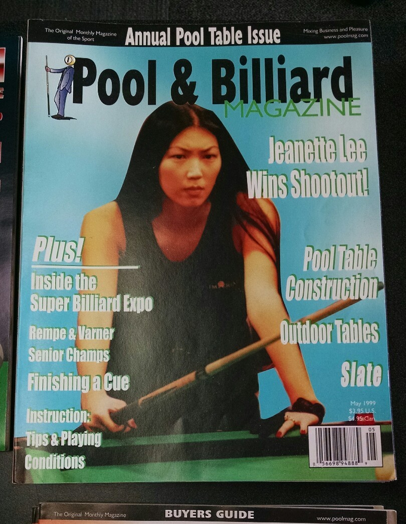 Pool & Billiard Magazine May 1999 The Black widow Jeanette Lee first ...