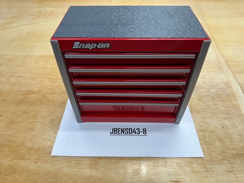 Snap-on Tools NEW RED Desktop Five-Drawer Micro Roll Cab KMC922A | eBay