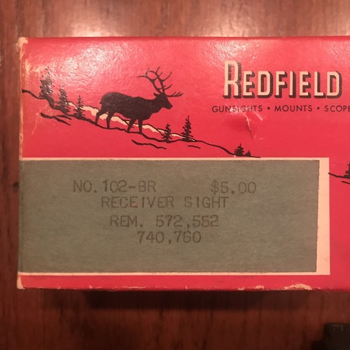 Redfield 102-br Vintage Peep Sight Receiver Sight 102 Br NOS | eBay