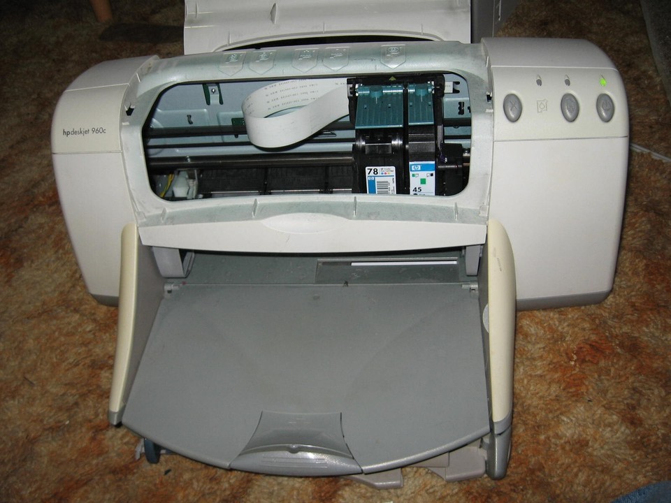 HP Deskjet 960C Standard Inkjet Printer 725184909238| eBay