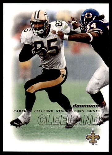 2000 FLEER DOMINION CAMERON CLEELAND NEW ORLEANS SAINTS #14 | eBay