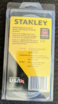 Stanley OV/R95 Niosh Replacement Kit Spray Paint Pesticide Safety ...