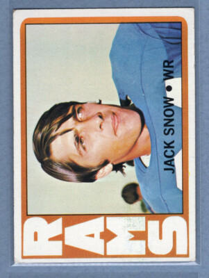 1972 Topps #152 Jack Snow EX GO210 | eBay