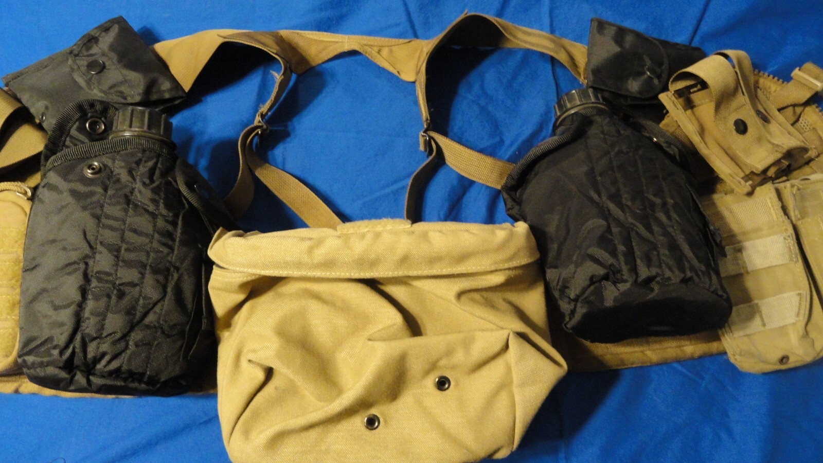 COYOTE TAN FLC FIELD LOAD BEARING FULLY LOADED COMBAT TACTICAL CHEST ...