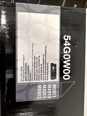 Lexmark Waste Toner Bottle - Black - Laser - 90000 Page (54g0w00) | eBay