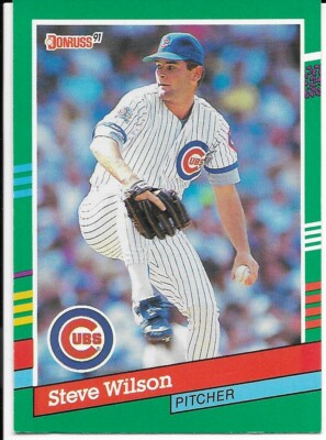 1991 Donruss #519 Steve Wilson NM-MT Cubs | eBay