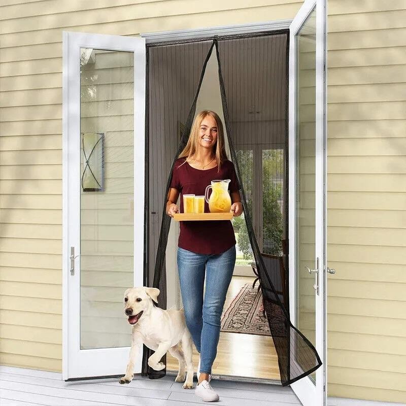 Magnetic Insect Door Net Screen Bug Mosquito Fly Insect Curtain Mesh UK ...
