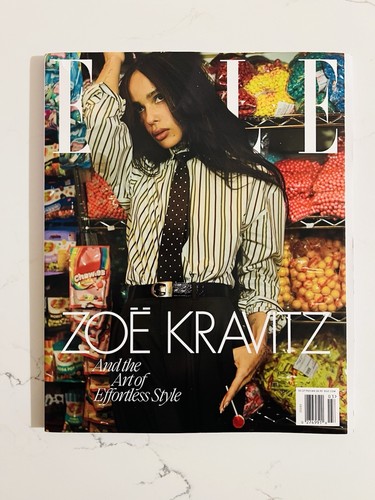 NEW ELLE MAGAZINE Issue ZOE KRAVITZ And The Art Of Effortless Style ...