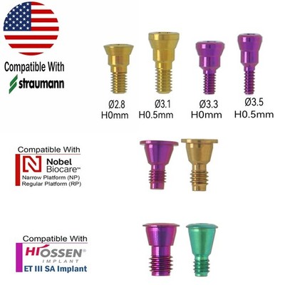 US Dental Cover Screw fits Straumann ITI Bone Level/Nobel Biocare ...