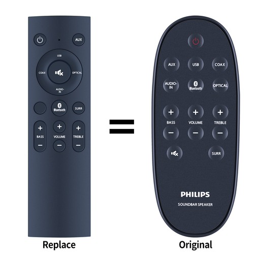 Replacement Remote Control For Philips HTL2101A HTL2111A HTL2101A/F7 ...