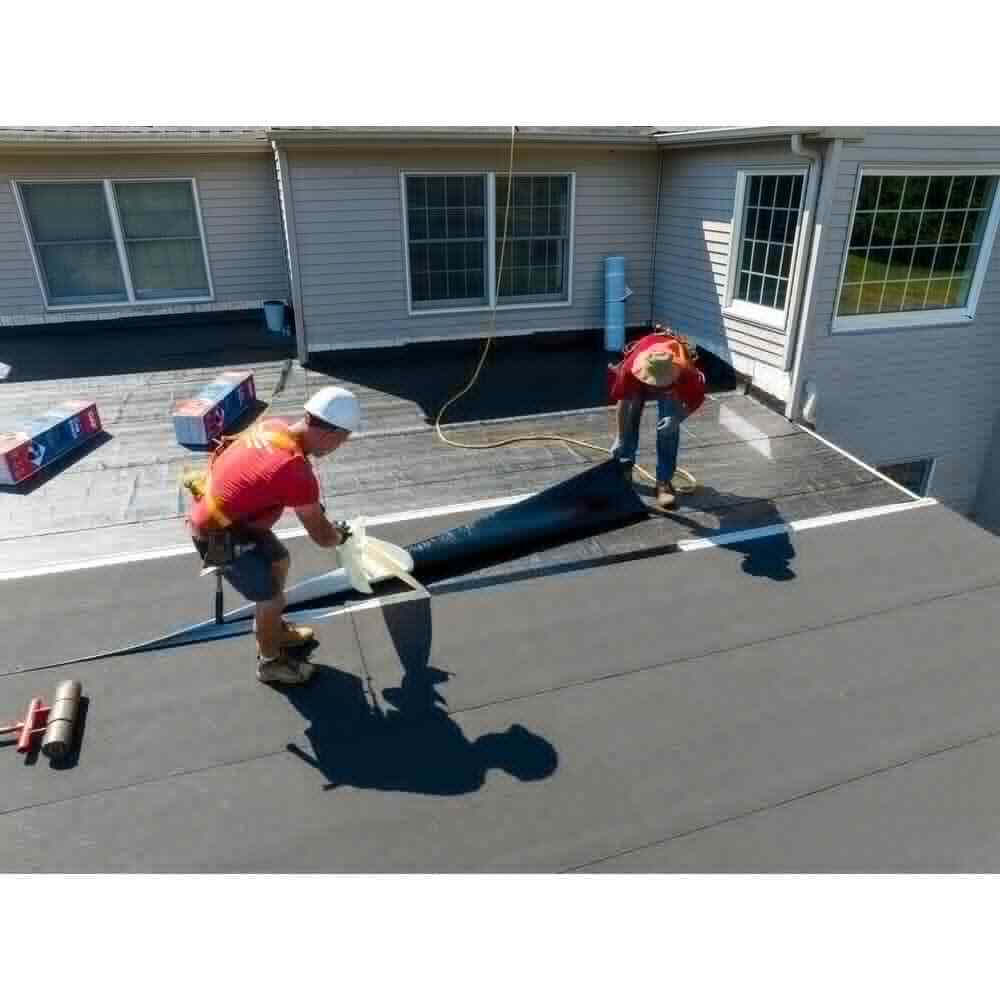 GAF Self-Adhering Cap Sheet Roll Class A Waterproof SBS Modified 3' x ...