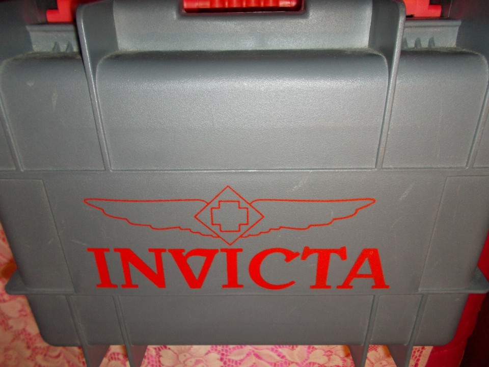 INVICTA Waterproof STORAGE Wrist Watch BOXES Large & Small AIRTIGHT ...
