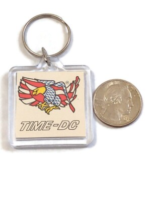 Repurposed Vintage Matchbook Cover Time- DC (Freight Hauling) Keychain ...