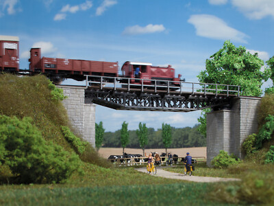 RAILROAD BRIDGE HO/TT Gauge Auhagen kit 11365 | eBay