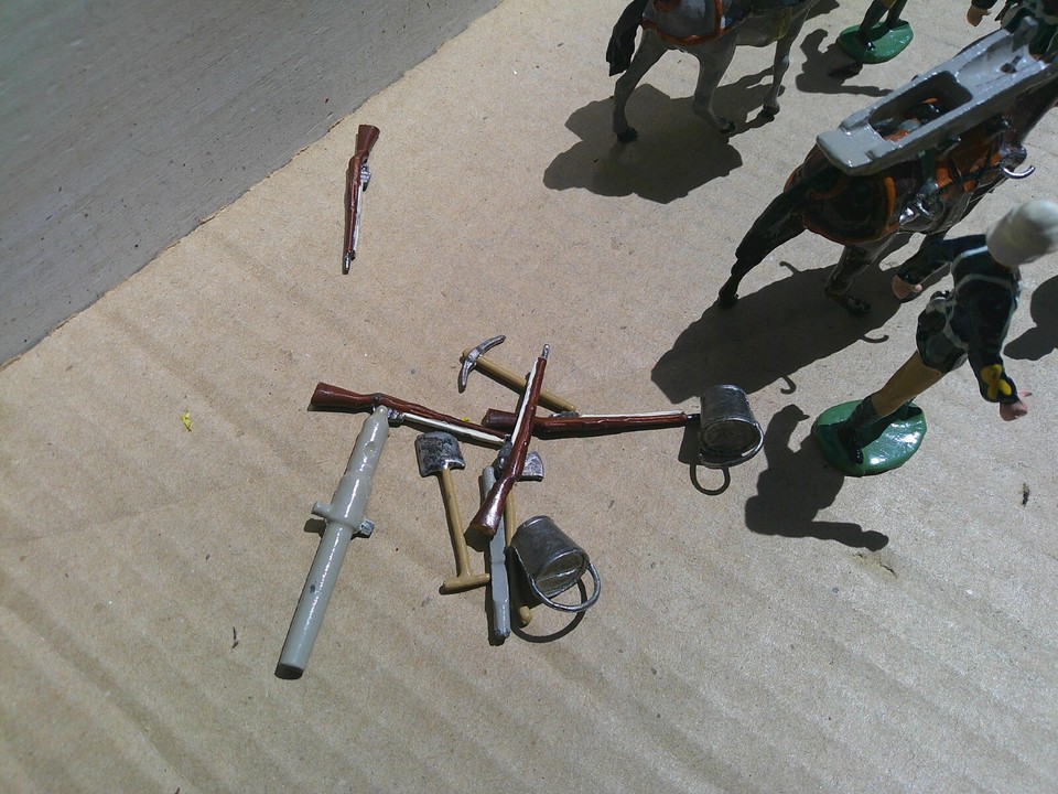 Under 2 Flags, Victorian British Mountain Mule Artillery set, 54mm ...