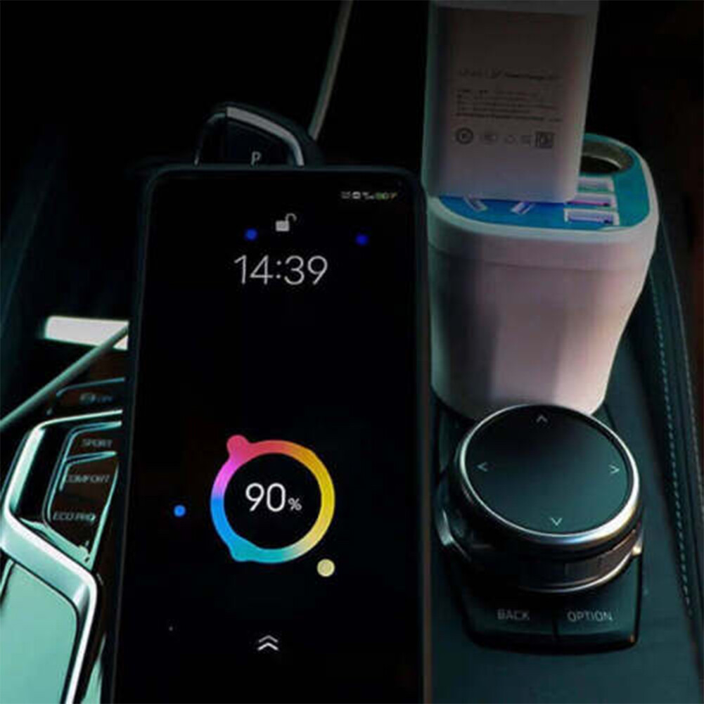 Vehicle Mounted Inverter 12V/24V To 220V Car Power Inverter QC3.0 ...