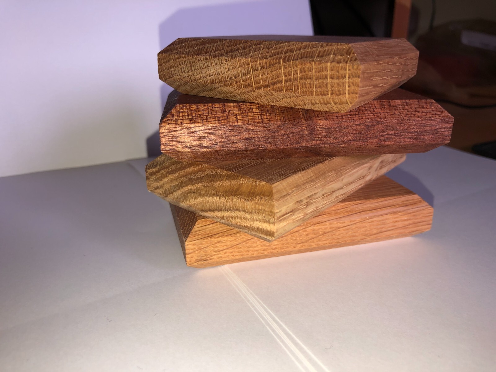 Solid hard wood American Black Walnut display, Trophy bases and plinths ...