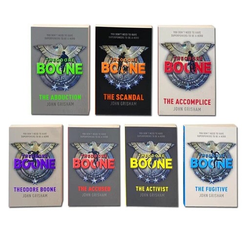 Theodore Boone Series Books Collection 1-7 Books Set by John Grisham ...