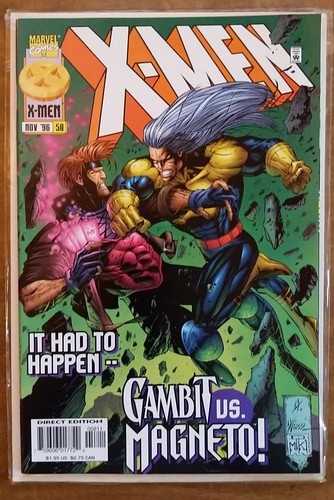 X-MEN #58 (1996) Gambit, Bishop. Wolverine, Iceman, Trish Tilby, Havok ...