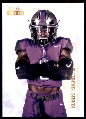 2021 Wild Card Matte White Robert Rochell Rookie #MBC-61 | eBay