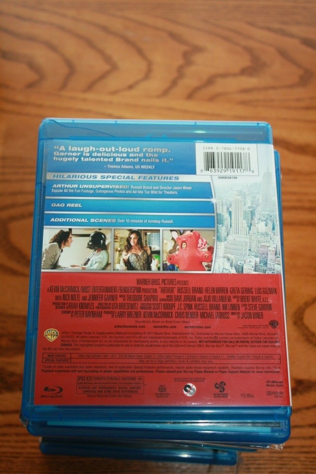ARTHUR - BLU-RAY - NEAR MINT CONDITION!! | eBay