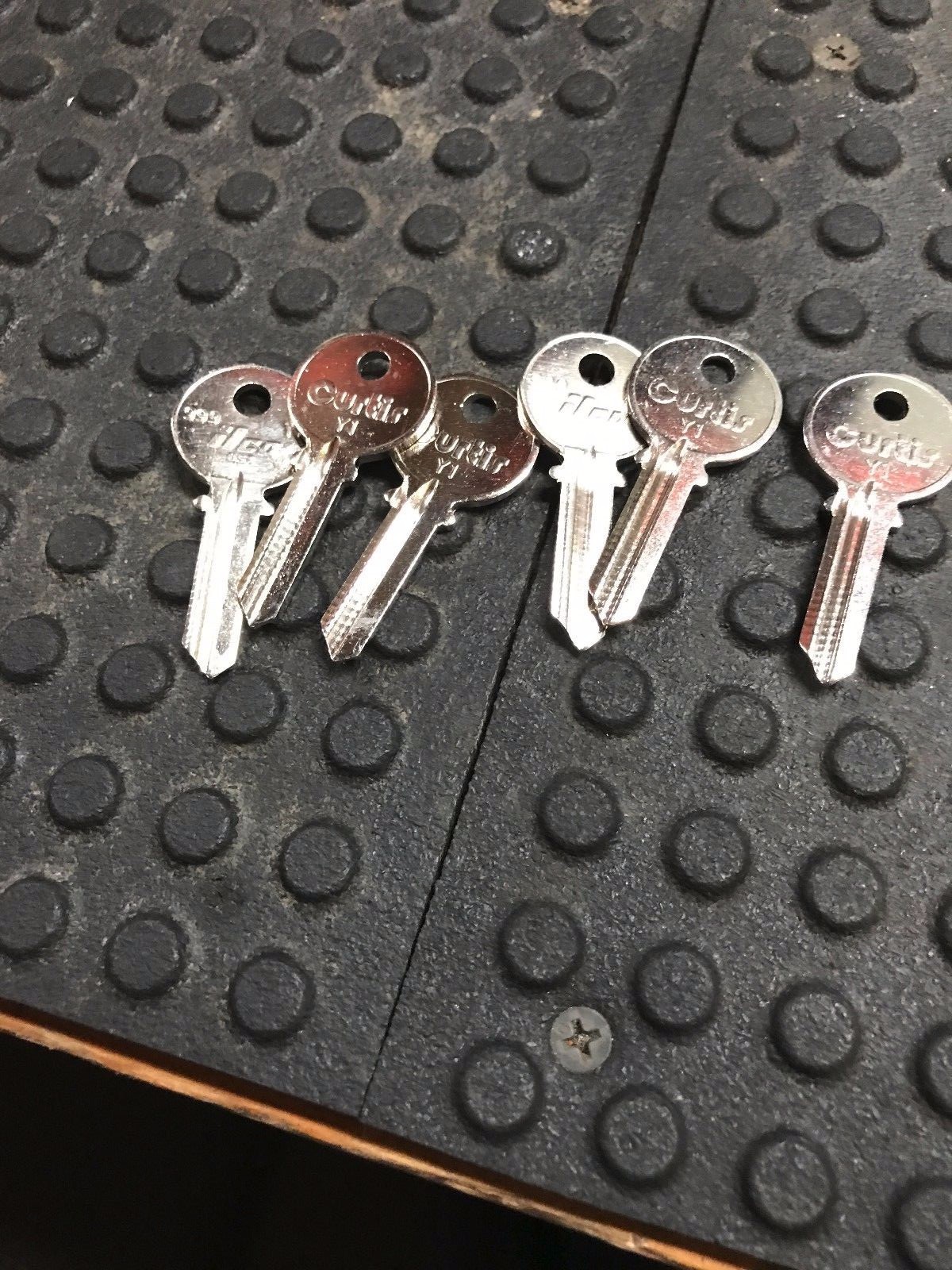 LOT OF 6 CURTIS Y1 BLANK UNCUT KEYS | eBay