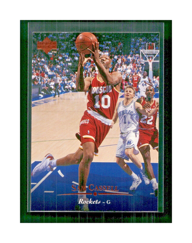 1995-96 Upper Deck Houston Rockets Basketball Card #123 Sam Cassell | eBay