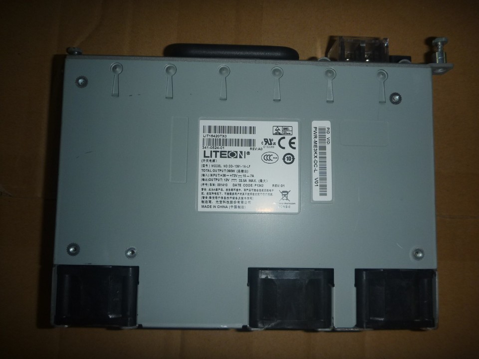 Genuine Cisco PWR-ME3KX-DC-L DC Power Supply for ME3600X/ME3800X | eBay