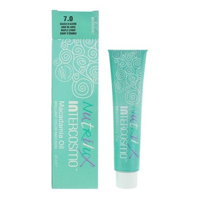 Intercosmo Nutrilux Macademia Oil 7.0 MAPLE SYRUP Hair Colour 60ml For ...