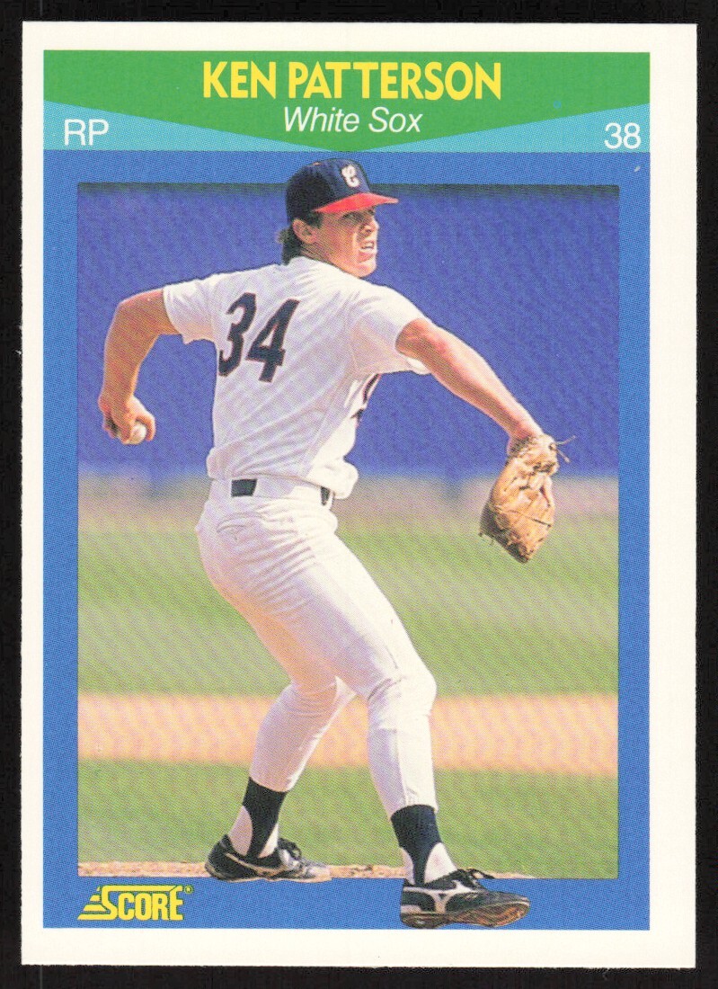 1990 Score Rising Stars Ken Patterson #89 Chicago White Sox | eBay