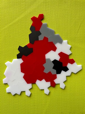 Spectre tile puzzle. Teachers. Puzzle set. Maths problem solving. 20 or ...