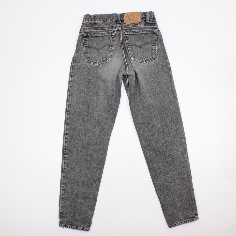 Levis Jeans 550 Vintage Black Stone Wash Mens 29(28)x31 (532 Button Tag ...