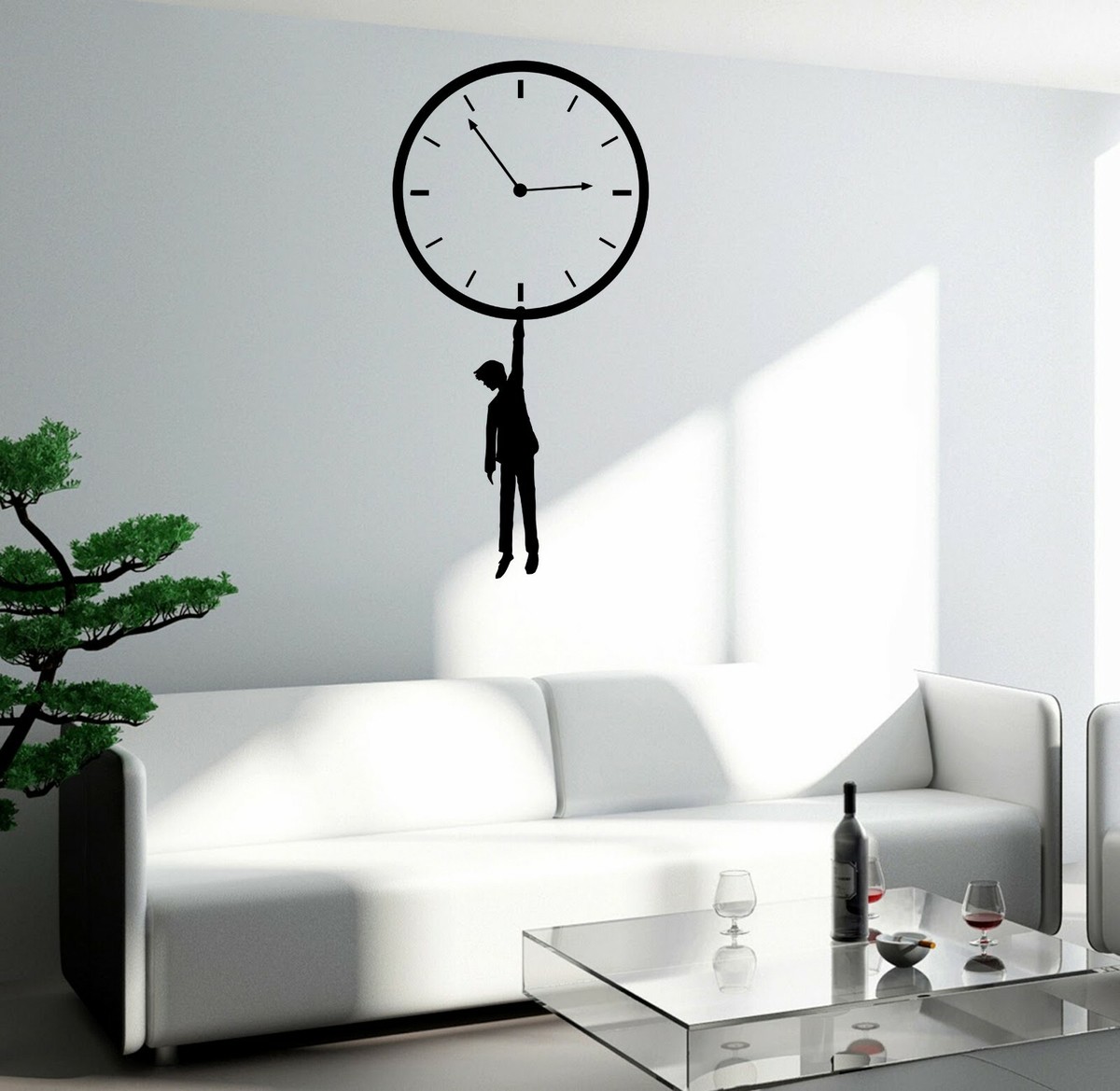 Decal Wall Clocks
