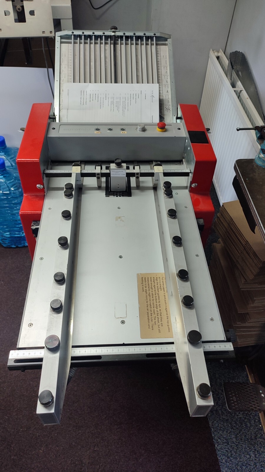 Eurofold Foldmaster 235 Suction Folder - Paper Folding and Scoring ...