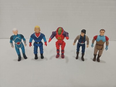 Vintage Tyco Dino Riders Figure Lot Of 5 Krulos,Questar,Aries,Mind Zei ...