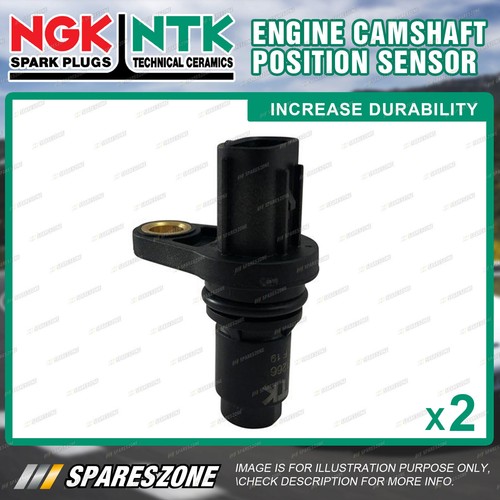 2 x NTK Engine Camshaft Sensors for Toyota Hilux GGN15R GGN25R GGN120R ...
