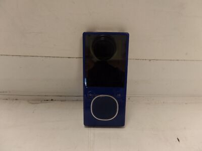 MICROSOFT ZUNE BLUE 8GB "Hello from Seattle" for PARTS OR REPAIR READ ...