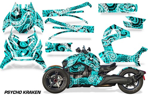 Graphic Stickers Decals for Can-Am Ryker Rally 2022 & Up Psycho Kraken ...