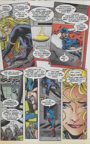 Captain America Comic 453 Cover A First Print 1996 Mark Waid Ron Garney ...