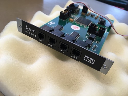 LYNX LS-ADAT STUDIO DIGITAL AUDIO INTERFACE CARD Lightpipe | eBay