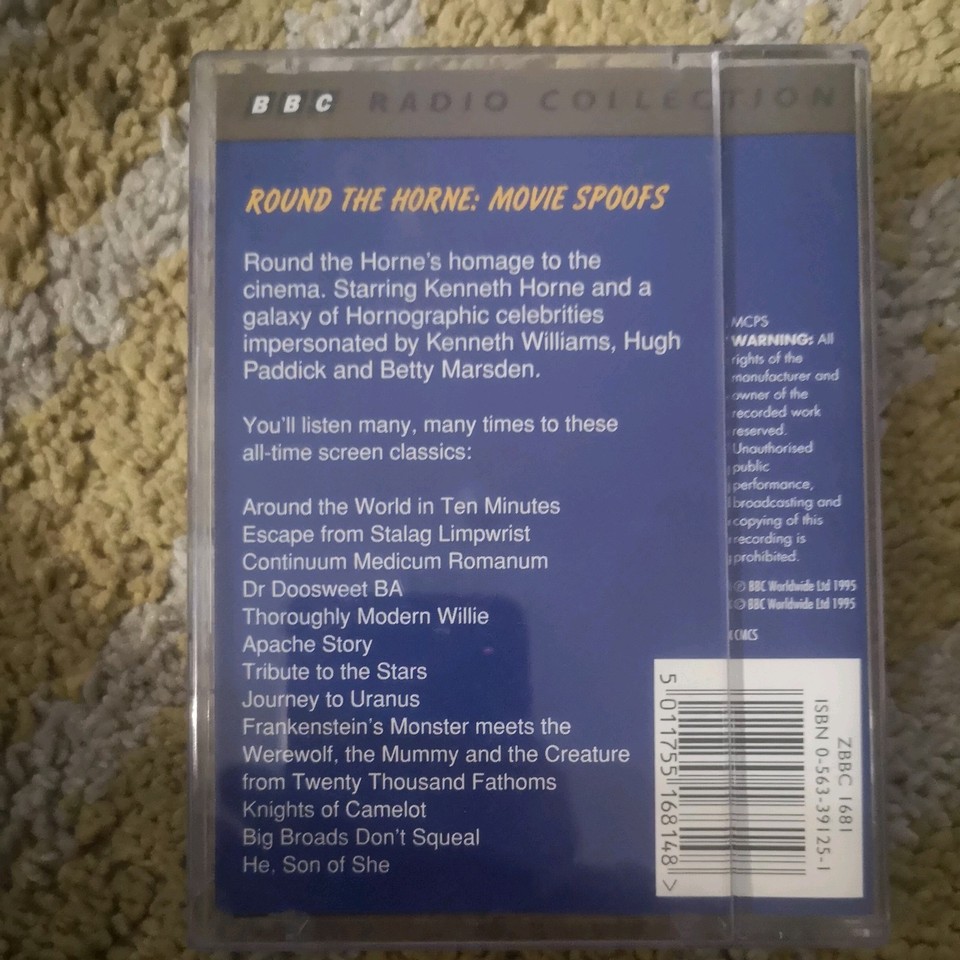 BBC Radio collection - Round The Horne Movie Spoofs Double Cassette ...