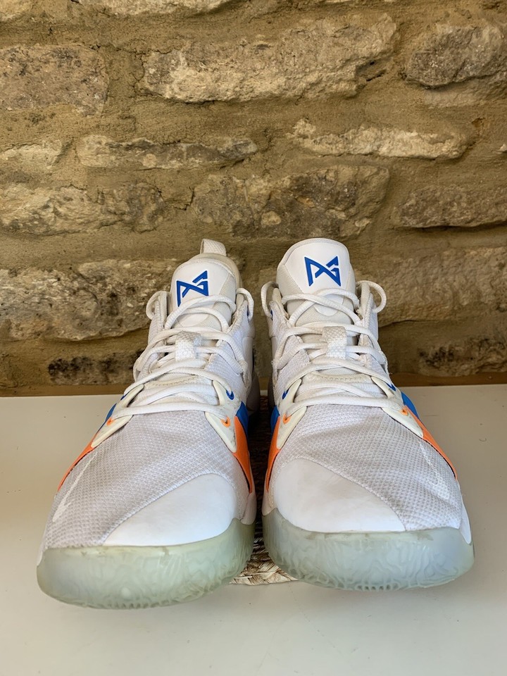 Nike PG 2 Paul George Ice White “The Bait II” Basketball Shoes Men's ...