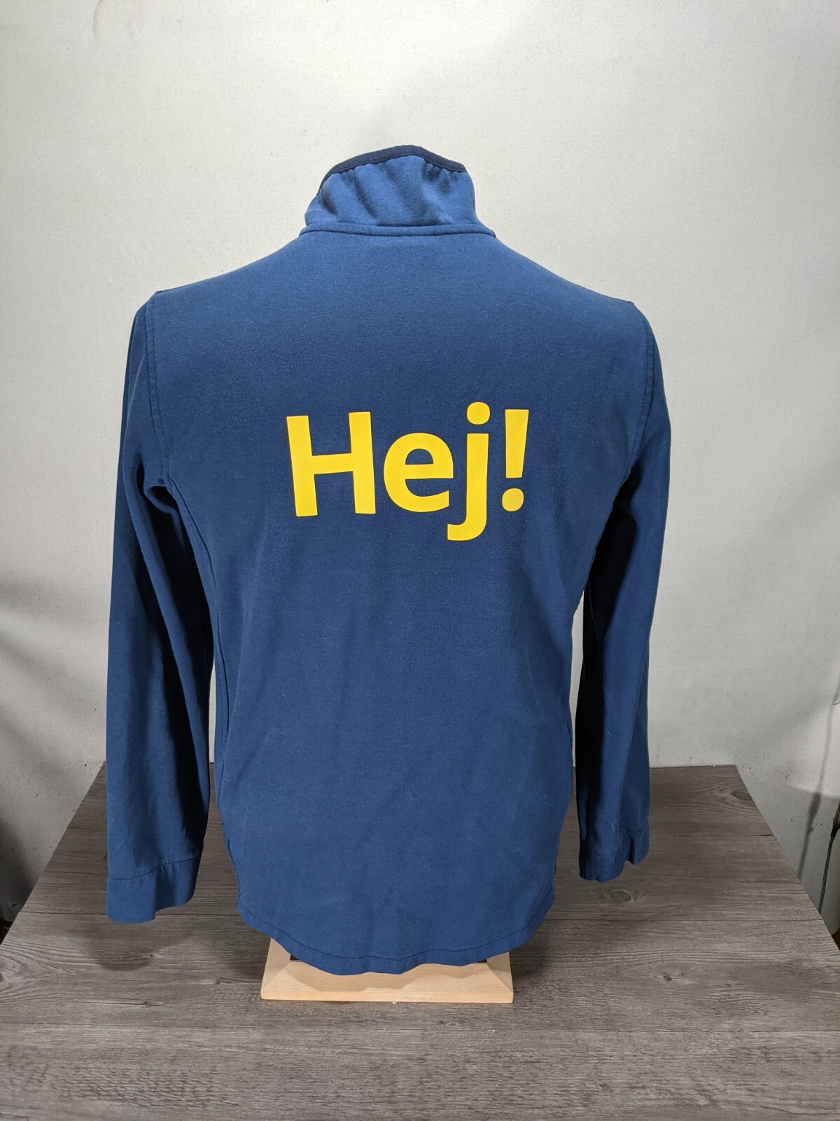 Ikea Uniform Employee Full Zip Hej! Fleece Blue Jacke… - Gem