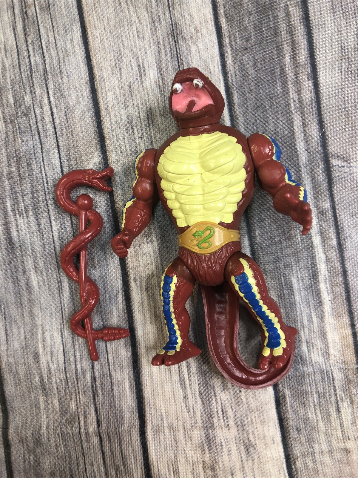 Vintage 1985 Rattlor He-Man Masters Of The Universe Mattel Action ...
