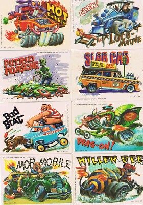 Weird Wheels by Topps in 1980. Vintage Single Stickers $1 each ...